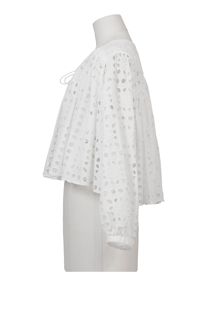 Gathered Lace Tunic | Turquoise – MYLAN ONLINE SHOP