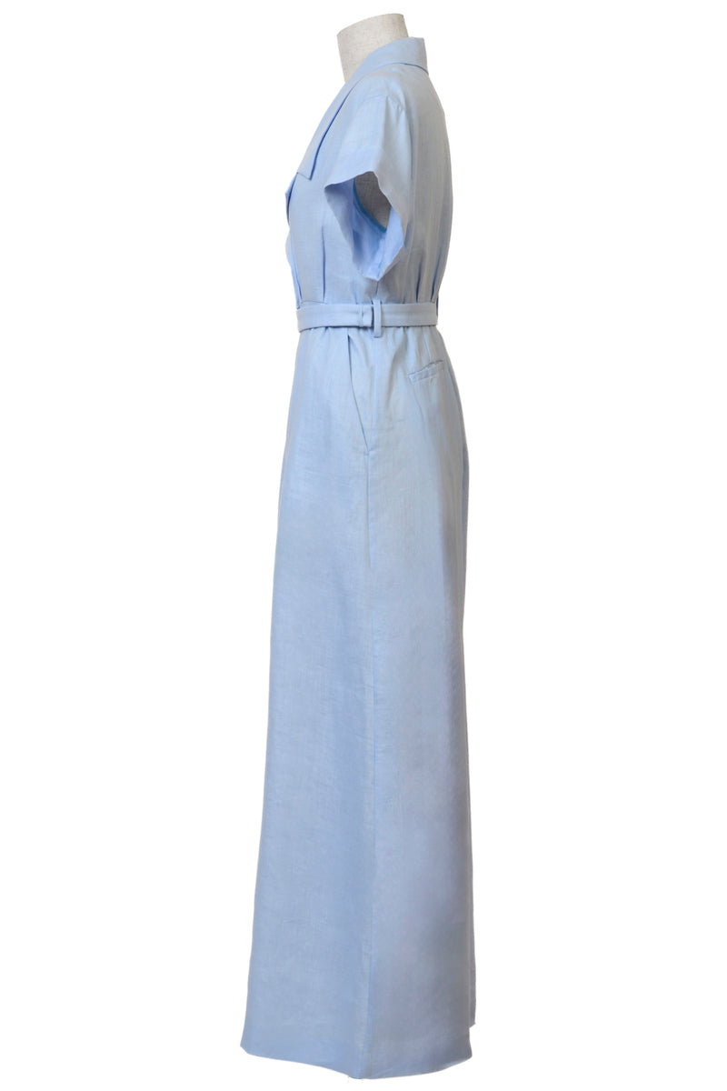 Tailored Jumpsuit | Sea Blue – MYLAN ONLINE SHOP
