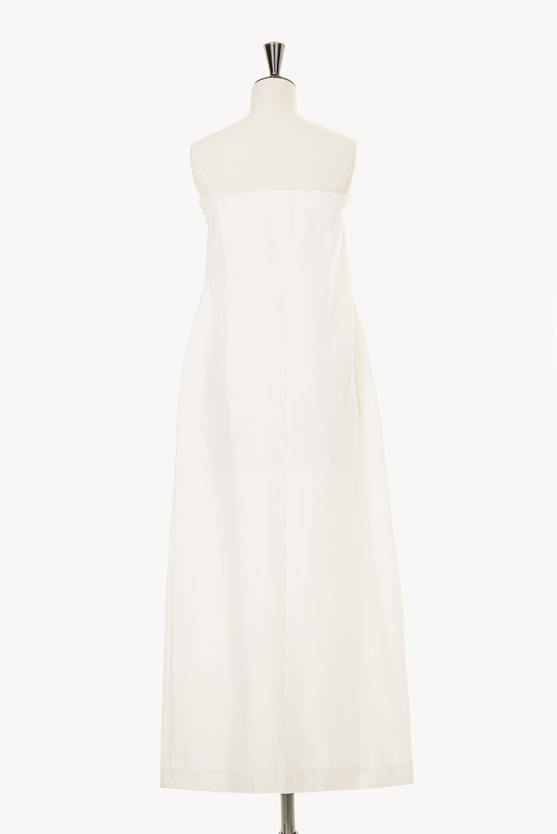 Silk Bear Top Long Dress | Stone – MYLAN ONLINE SHOP